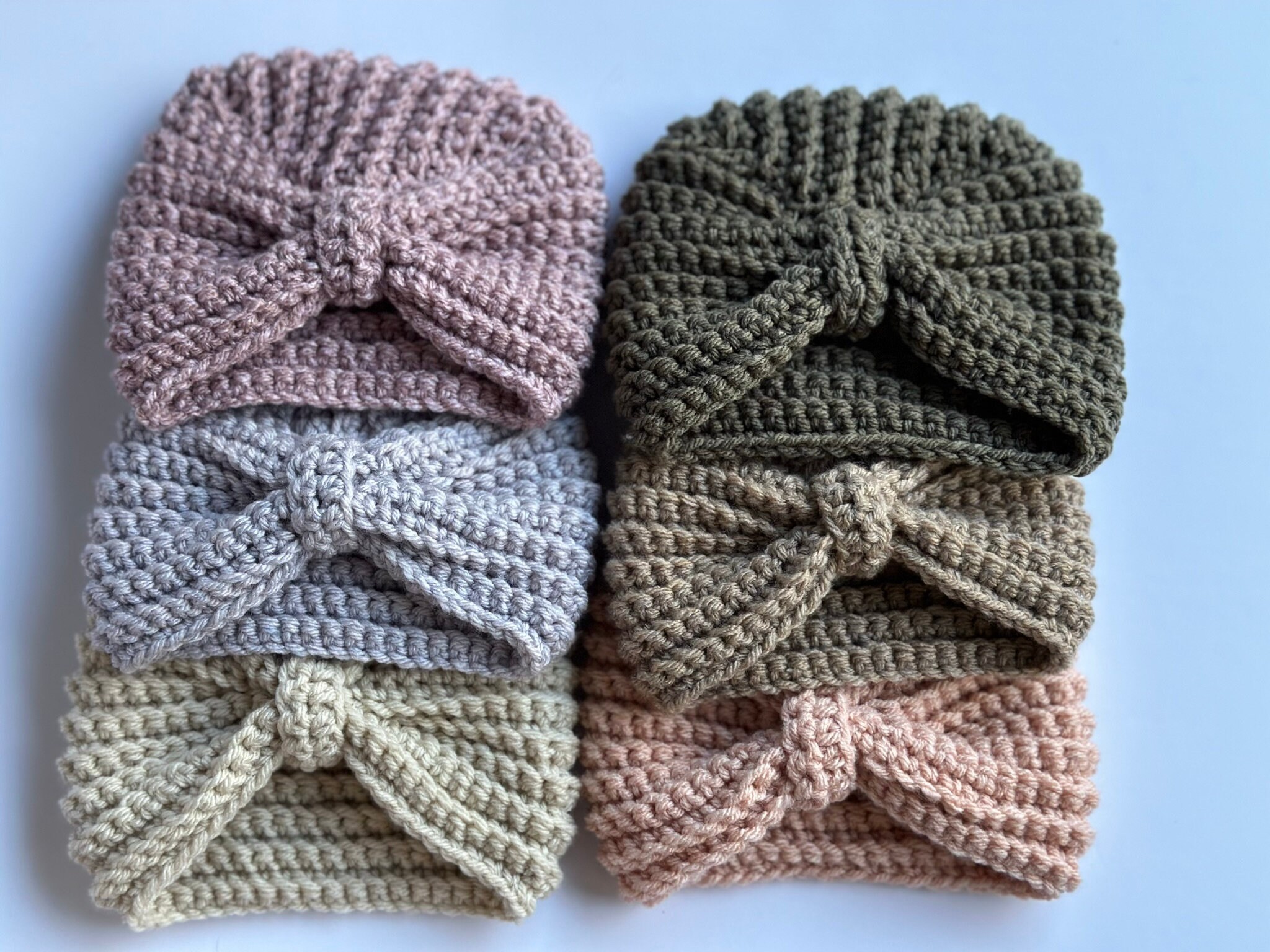 Turban Hat, Baby Girl Turban, Crochet Baby Turban, Women Turban, Infant ...