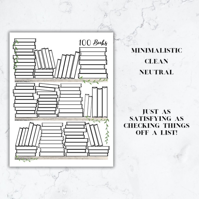 A5 Size 100 Book Tracker Printable Book A5 Journal Tracker 100 Books ...