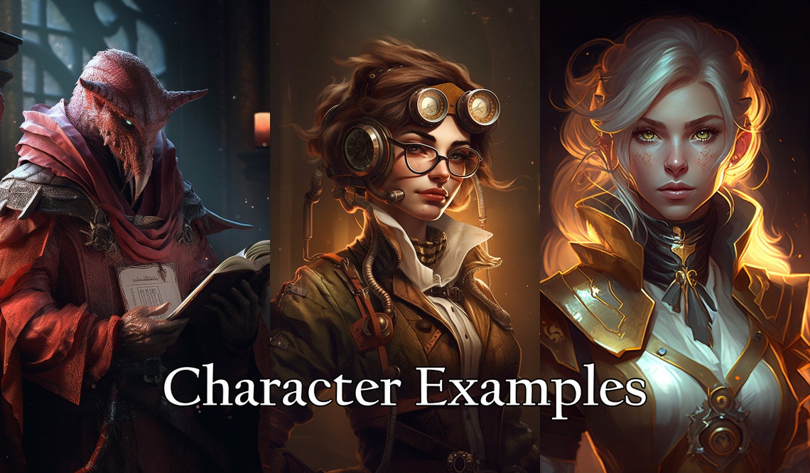 Custom Dnd Character Commission, Fantasy Character Commission, Custom ...