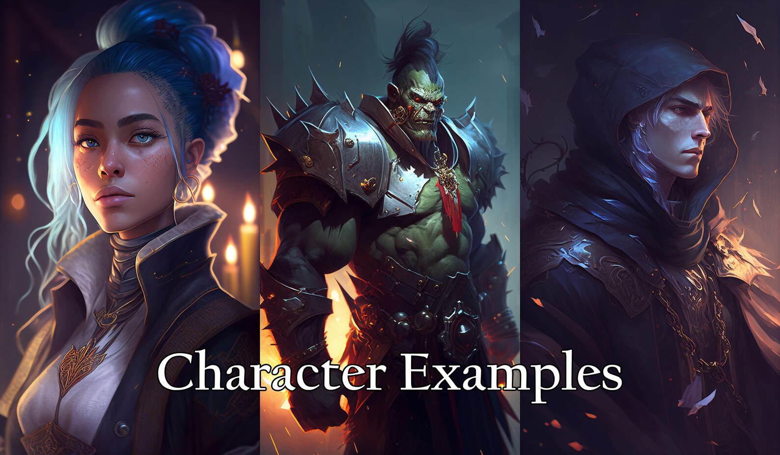 Custom Dnd Character Commission, Fantasy Character Commission, Custom ...