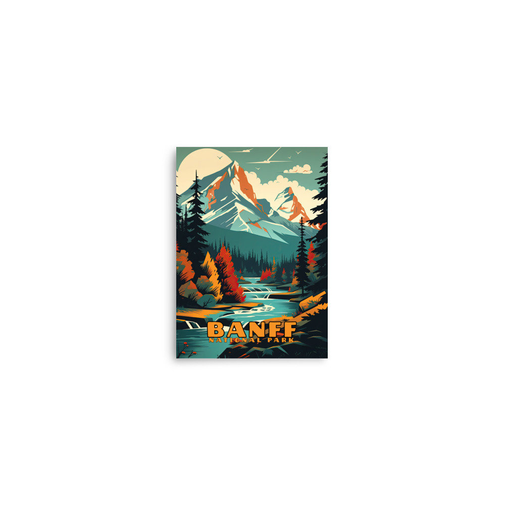 Banff National Park Poster I Banff Print National Park - Etsy