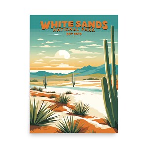 White Sands Wall Art, White Sands Wall Decor, White Sands Poster, New ...