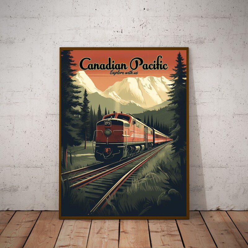 Canadian Vintage Posters - Etsy Canada