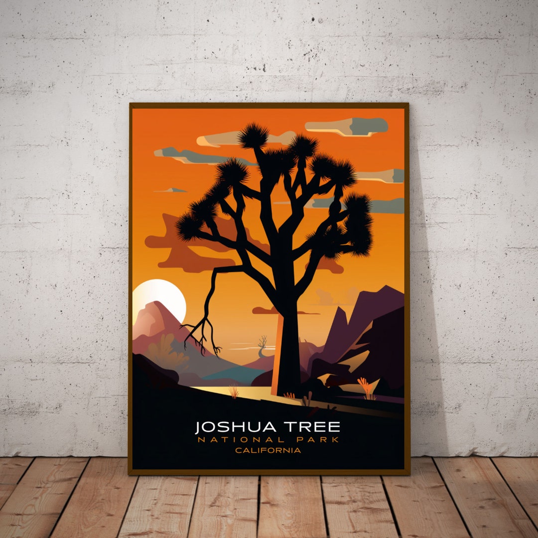 Joshua Tree Print I Joshua Tree National Park I Joshua Tree Poster I ...
