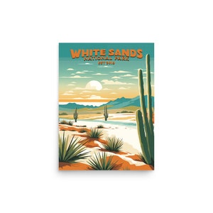 White Sands Wall Art, White Sands Wall Decor, White Sands Poster, New ...