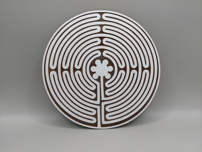 SVG Laser Cut Portable Labyrinth for Meditation Contemplation - Etsy