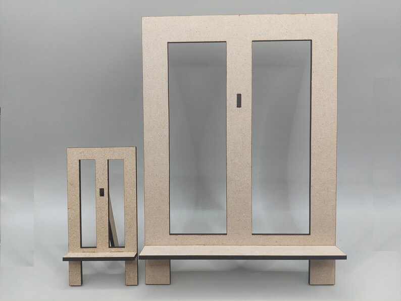 SVG Laser Cut Set of Easels, 3 Sizes for 3mm, 1/8 Inch and 4mm Thick ...