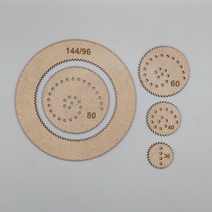 SVG Laser Cut Wood Spirograph Tool Kit, Retro 60s Style Drawing Toy for ...