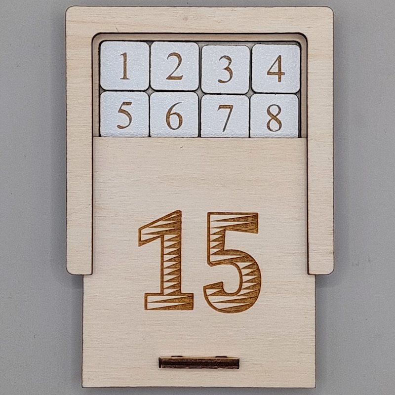 Sliding Tile Puzzle - Etsy