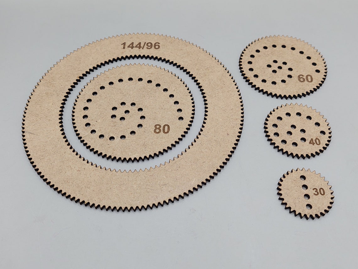 SVG Laser Cut Wood Spirograph Tool Kit, Retro 60s Style Drawing Toy for ...
