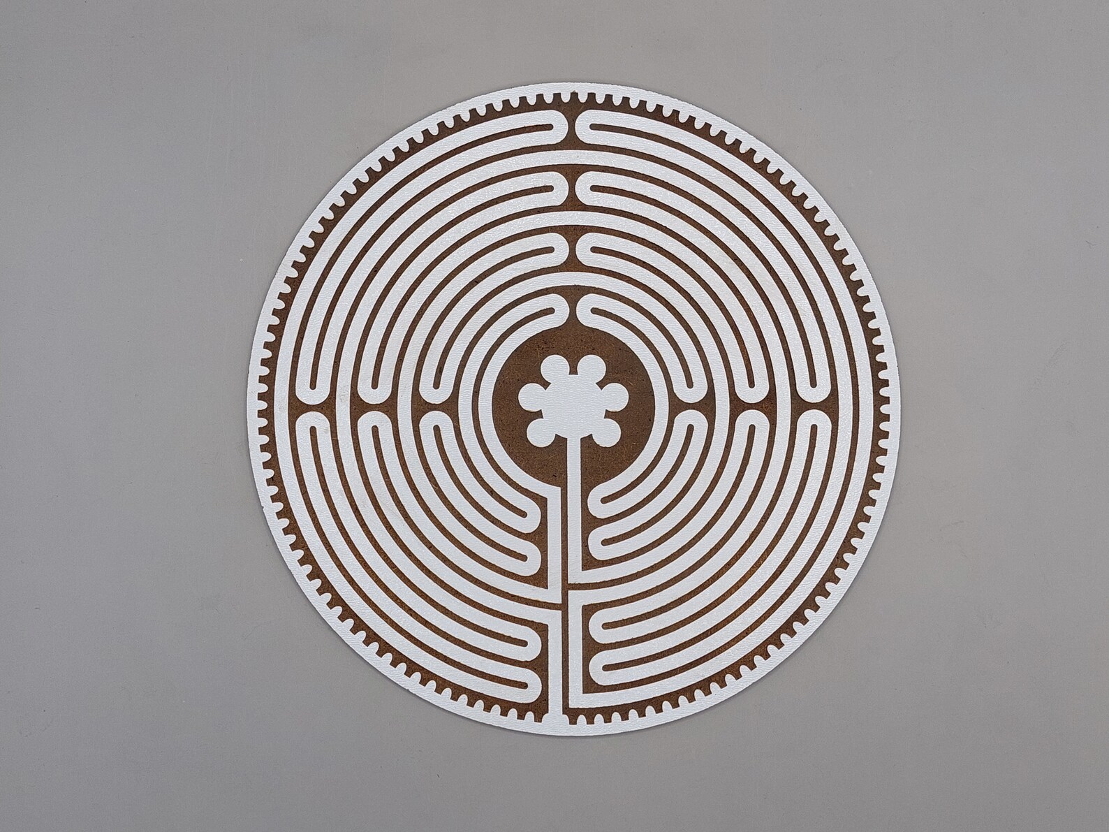 Laser Cut Labyrinth SVG Meditation Mindfulness Engraving Pattern - Etsy