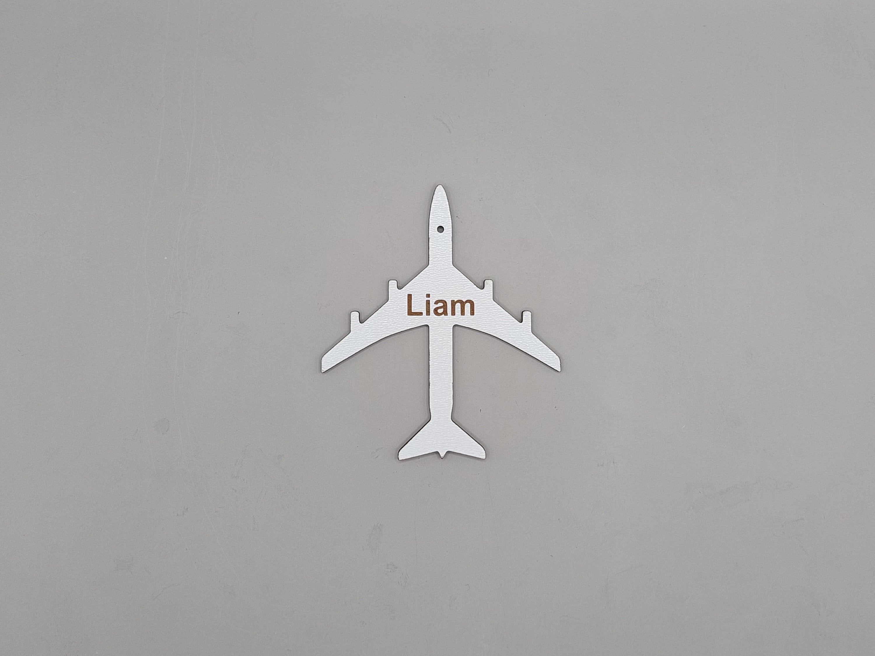 SVG Laser Cut Personalized Tags for Bags, Engraved Travel Tag, Travel ...