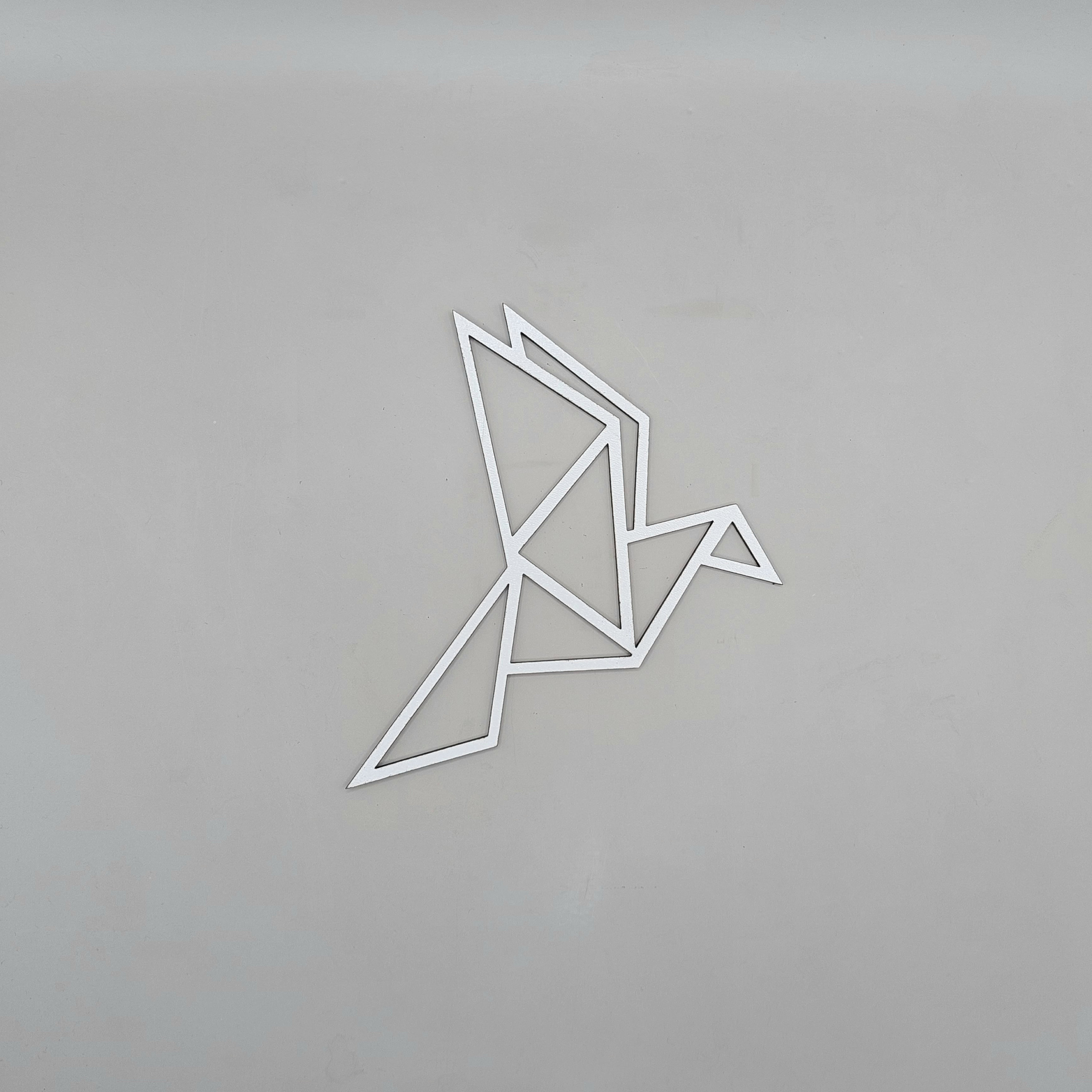 SVG Laser Cut Origami Birds Wall Decor Scalable, Set of Two ...