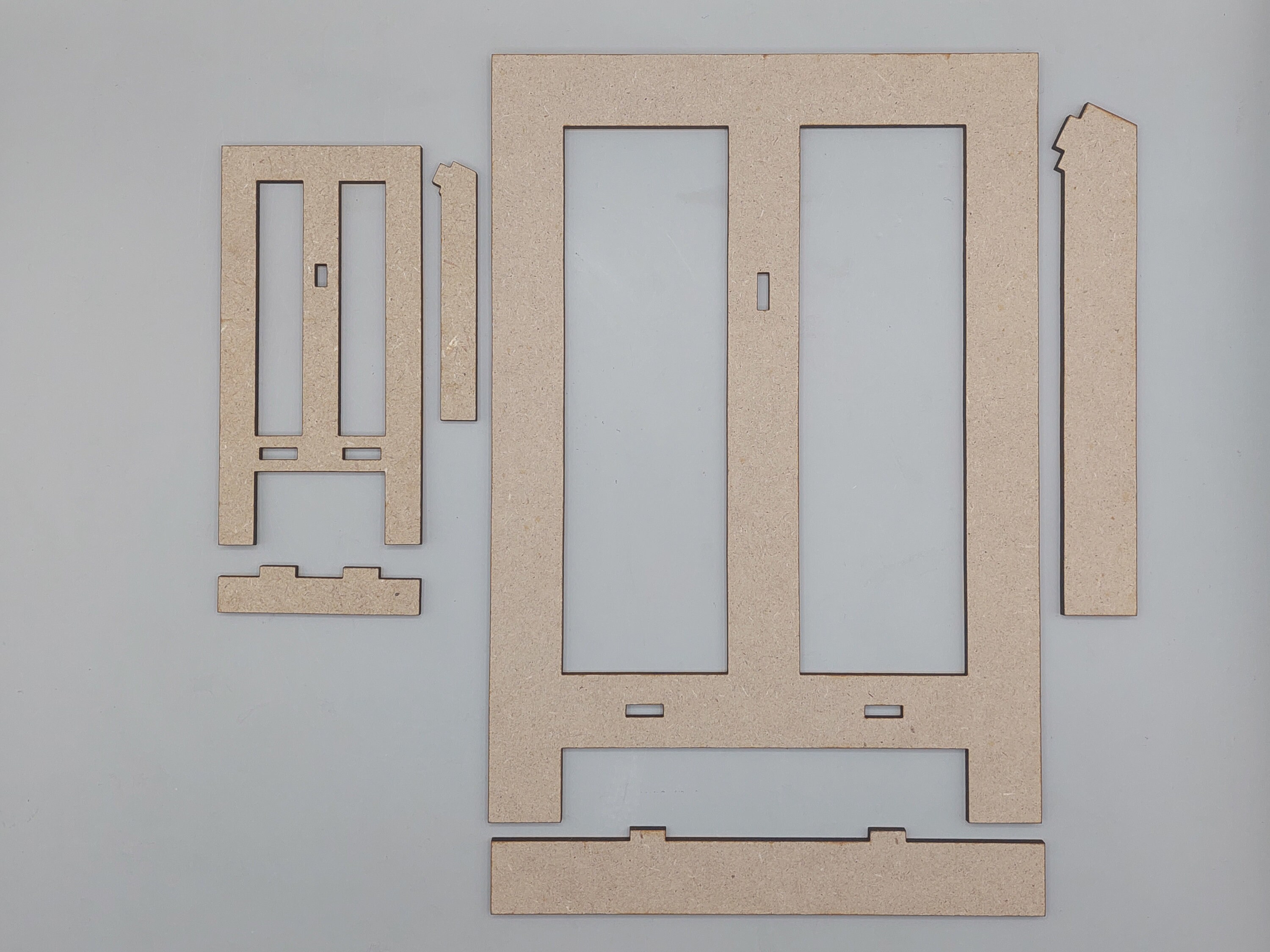 SVG Laser Cut Set of Easels 3 Sizes for 3mm 1/8 Inch and 4mm - Etsy