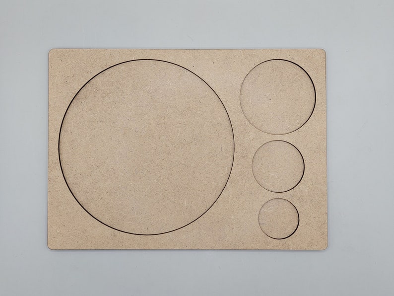 SVG Laser Cut Wood Spirograph Tool Kit, Retro 60s Style Drawing Toy for ...