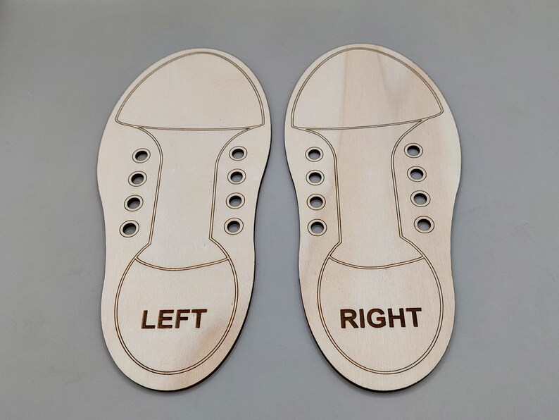 Laser Cut Shoe Tying Board SVG Kids Learning Tool Fine Motor Skills - Etsy