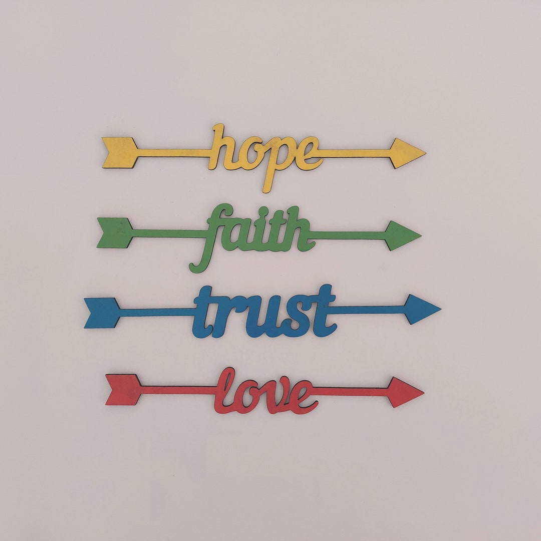 SVG Laser Cut Directional Signs With Arrows, Wooden Arrow Wall Decor ...