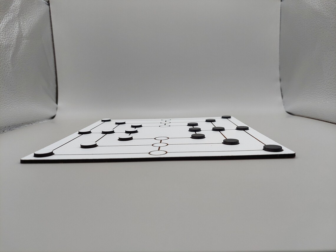 SVG Laser Cut the Popular Classic Board Nine Men's Morris, Mill Game ...