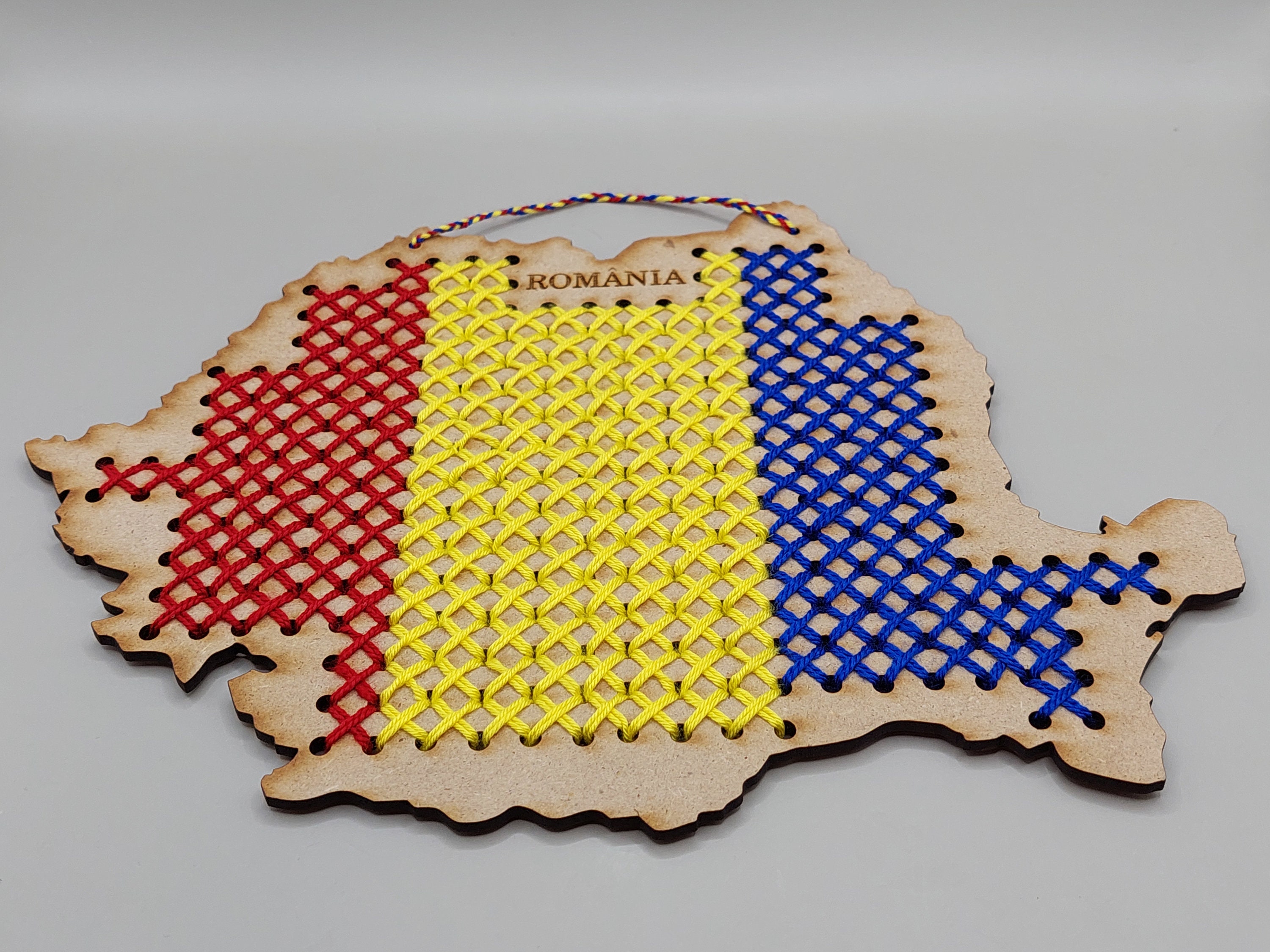 SVG Laser Cut Romania Map for Sewing, Unique Design, Custom Map Art ...