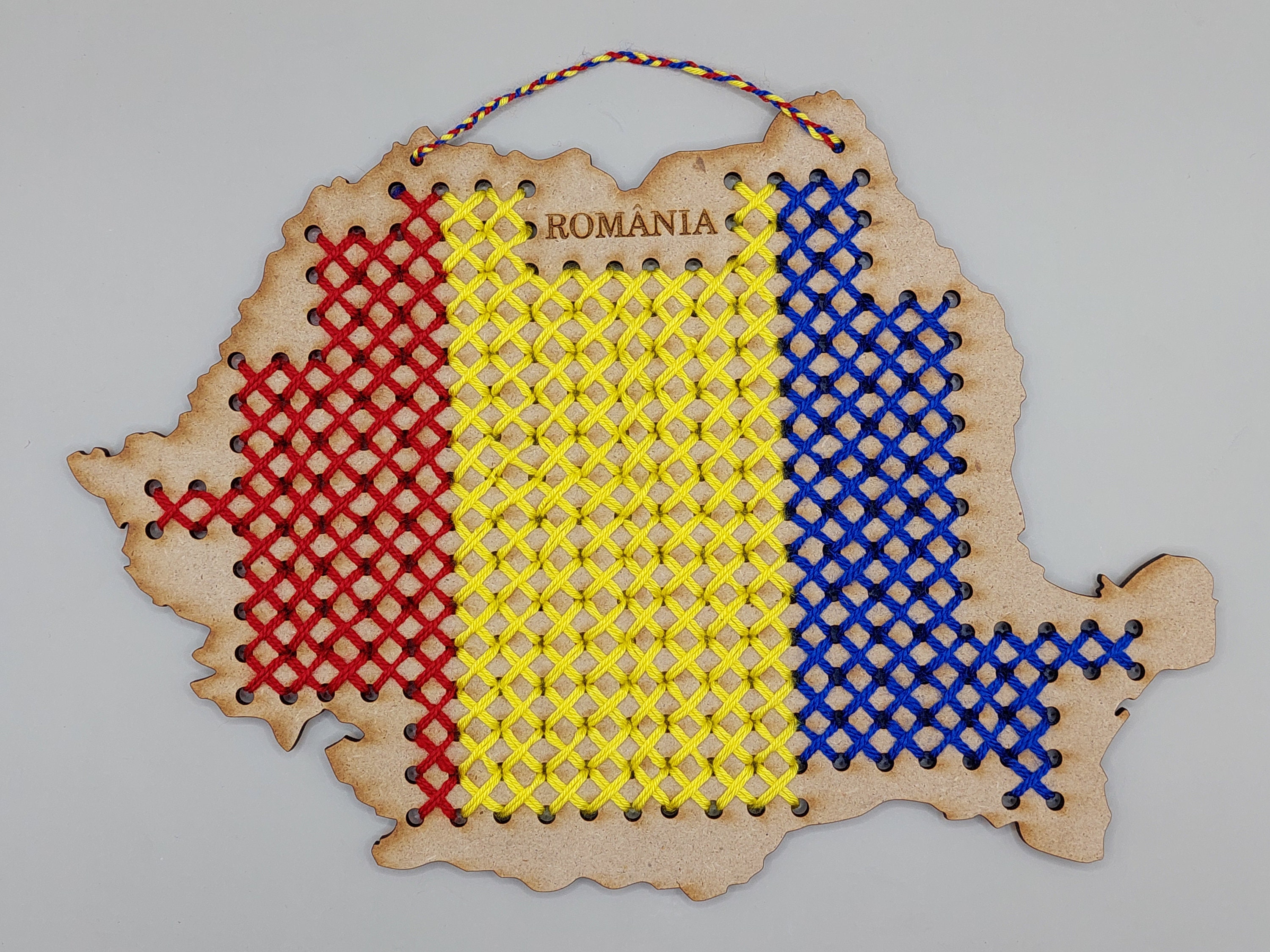 SVG Laser Cut Romania Map for Sewing, Unique Design, Custom Map Art ...