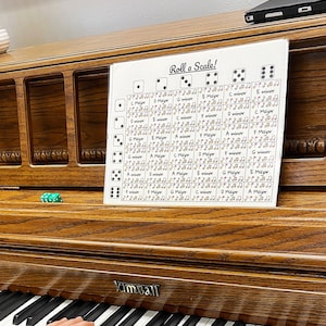 Roll a Scale - Level 1 (instrument Scale Practice & Composition) - Etsy
