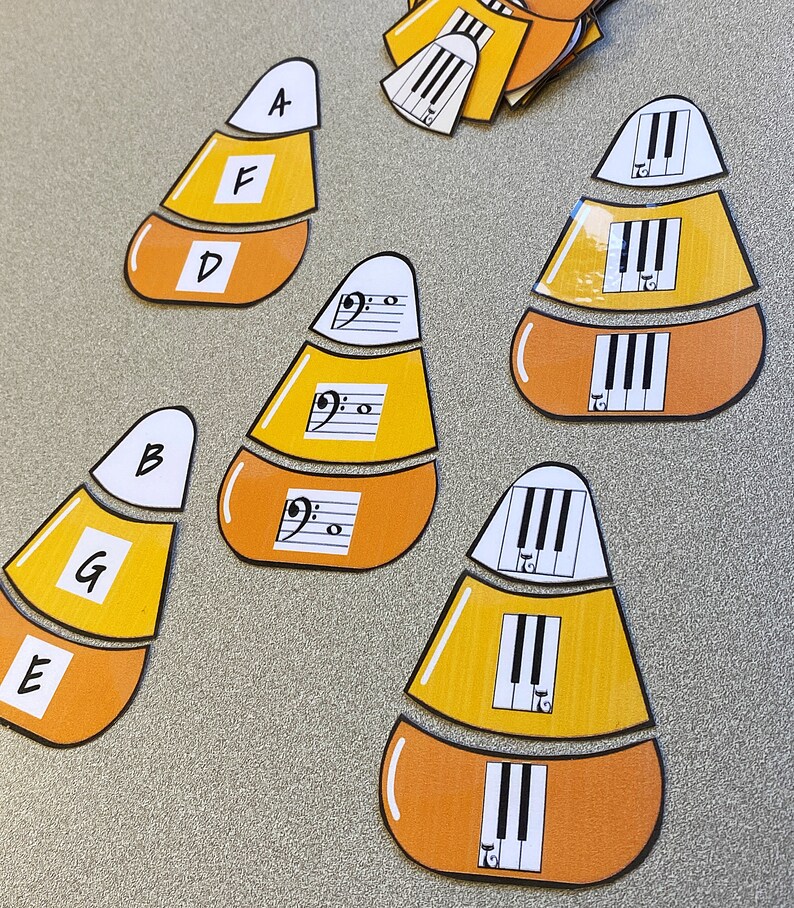 Candy Corn Chords - Level 2 - Etsy
