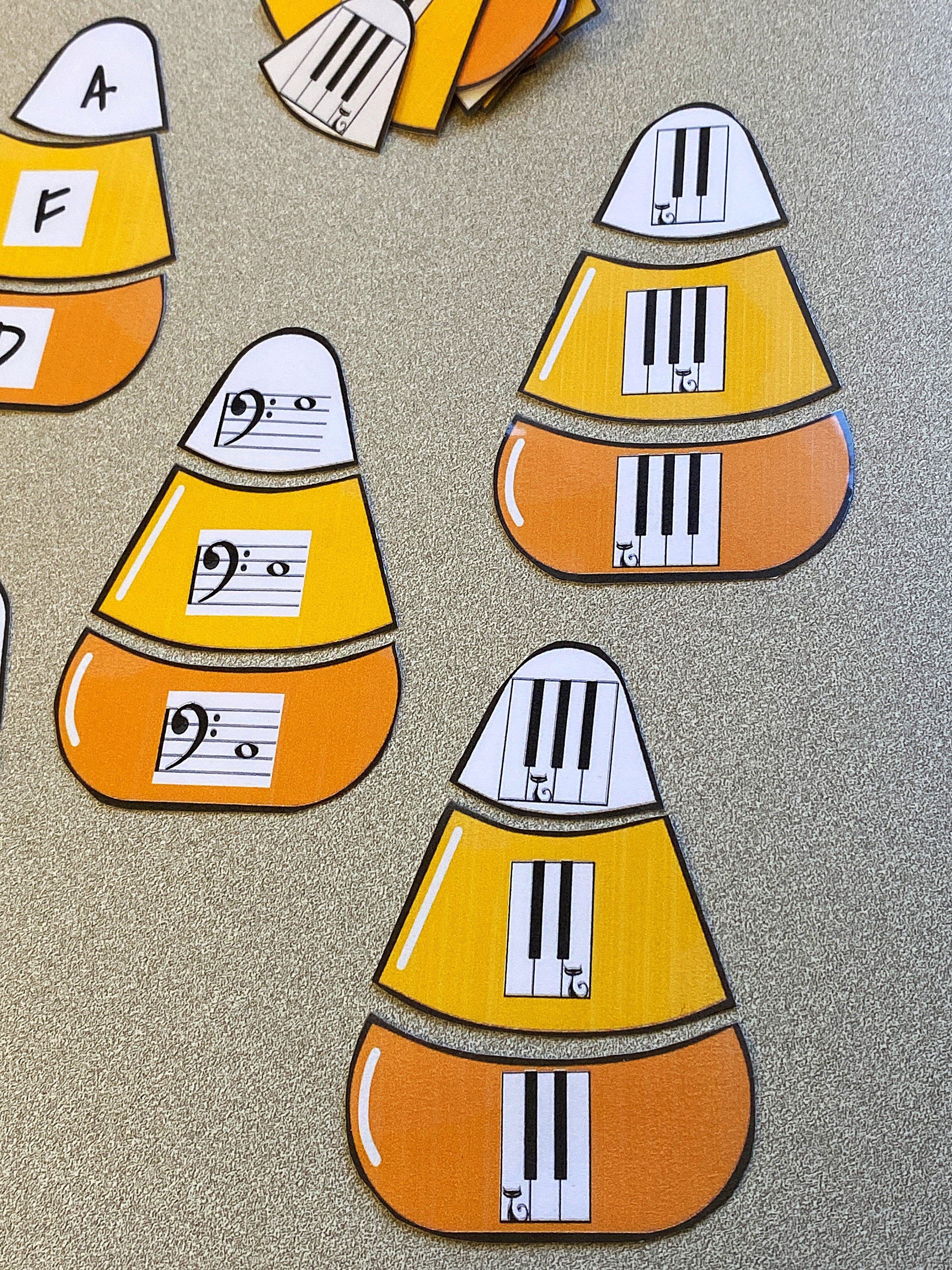Candy Corn Chords - Level 2 - Etsy