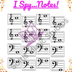 Music I Spy *BUNDLE* - Etsy