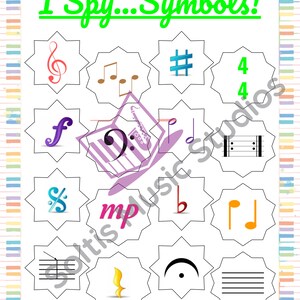 Music I Spy *BUNDLE* - Etsy