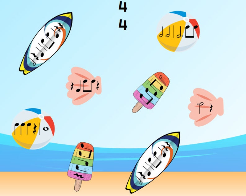 Summer Sorting - Time Signatures - Etsy