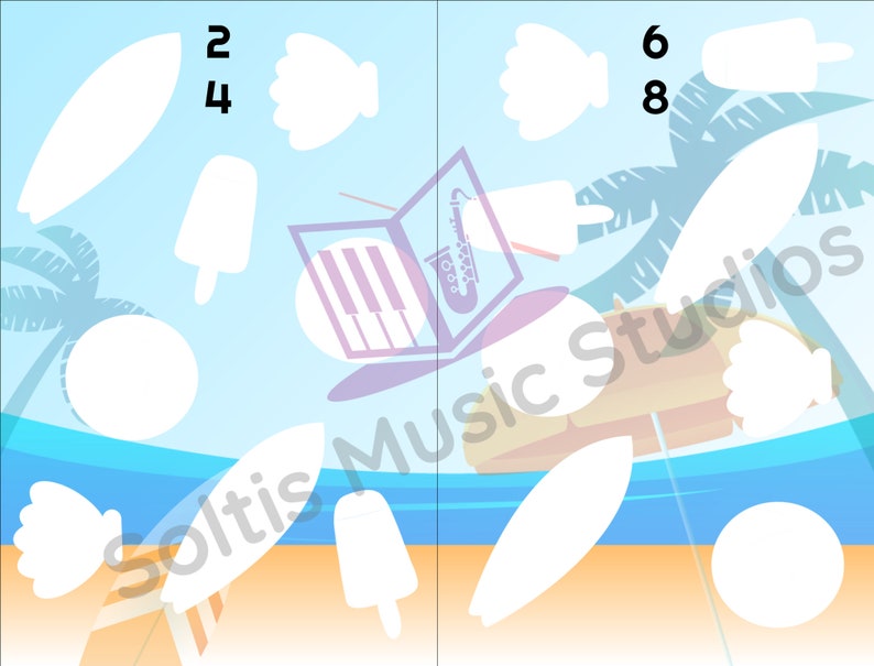 Summer Sorting - Time Signatures - Etsy