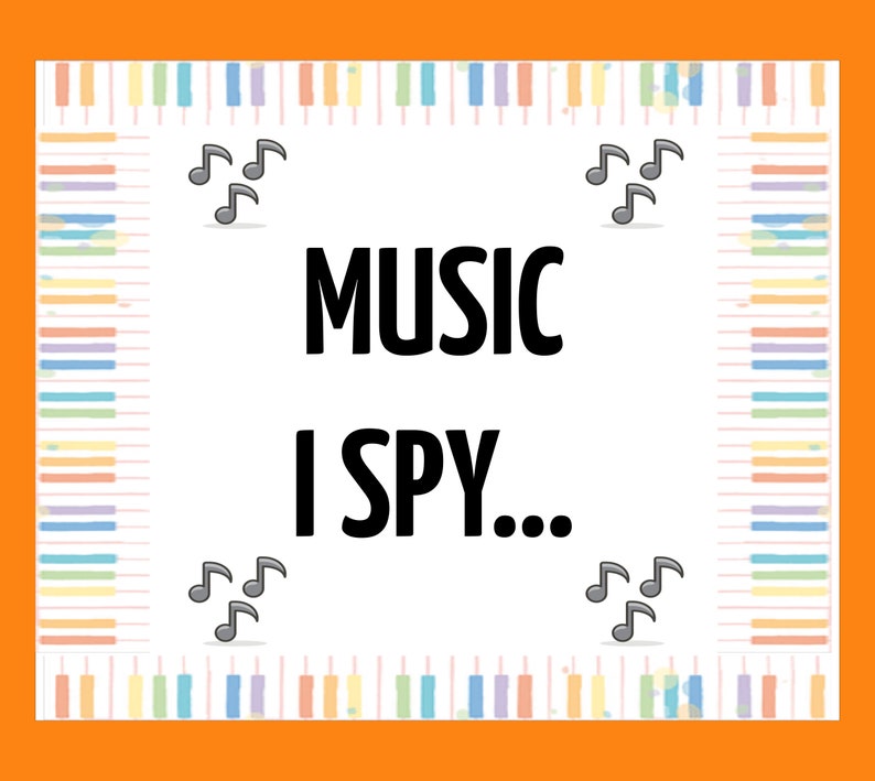 Music I Spy *BUNDLE* - Etsy