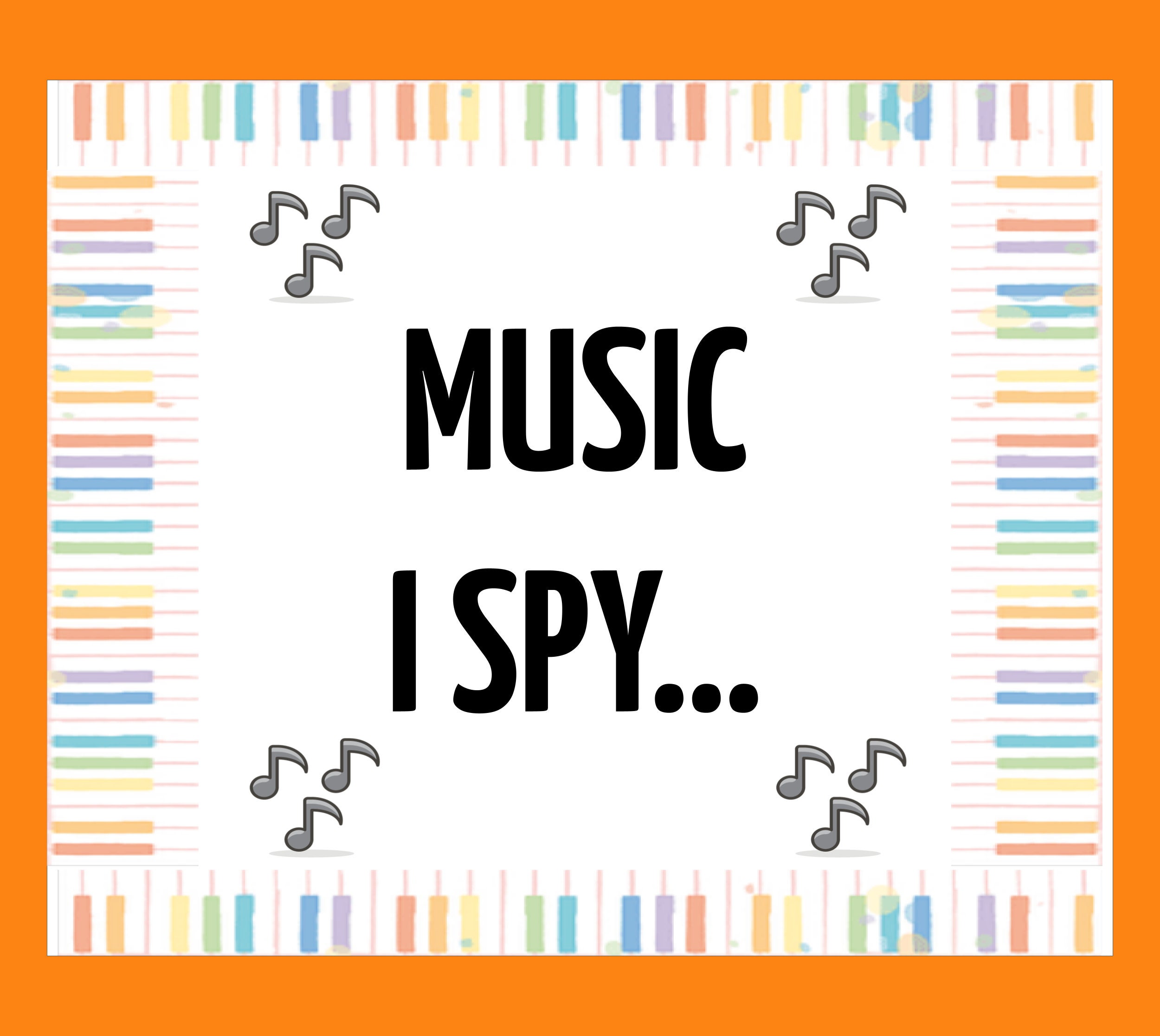 Music I Spy *BUNDLE* - Etsy