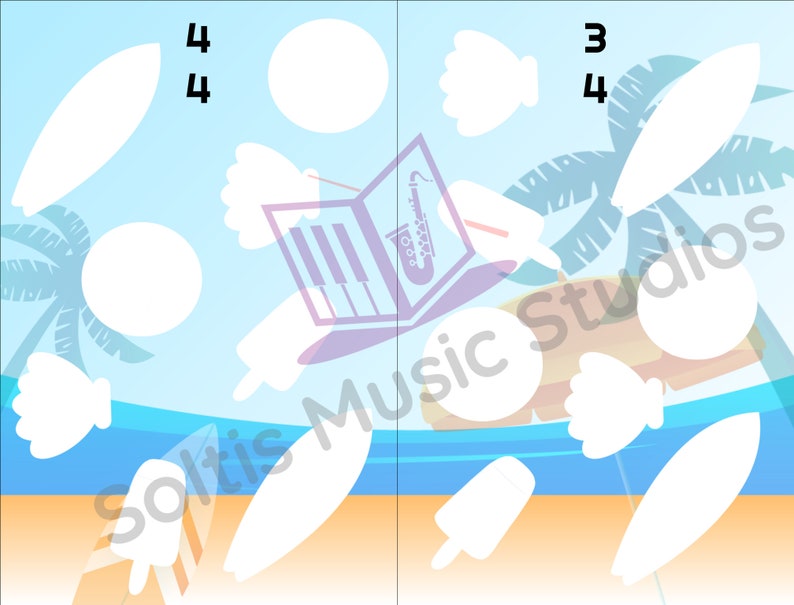 Summer Sorting - Time Signatures - Etsy