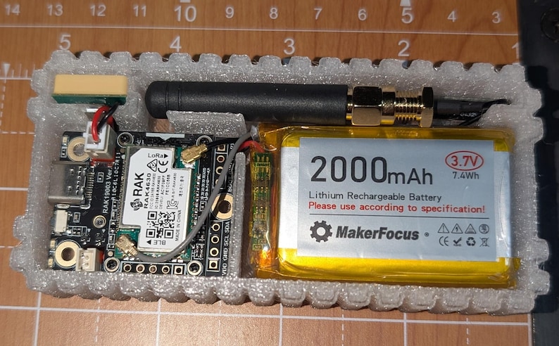 Meshtastic EDC Case for RAK 19003 / 12500 GPS and 2000 Mah Battery - Etsy