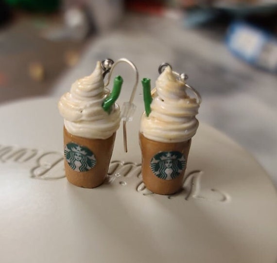 Polymer Clay Charms Starbucks