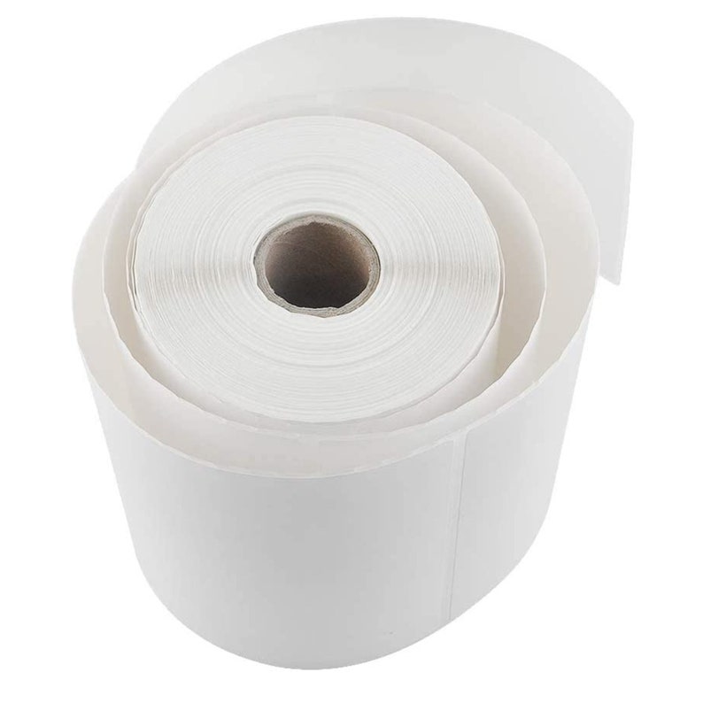 2 Rolls - 4" X 6" Thermal Shipping Label for Small Business, 250 Labels ...