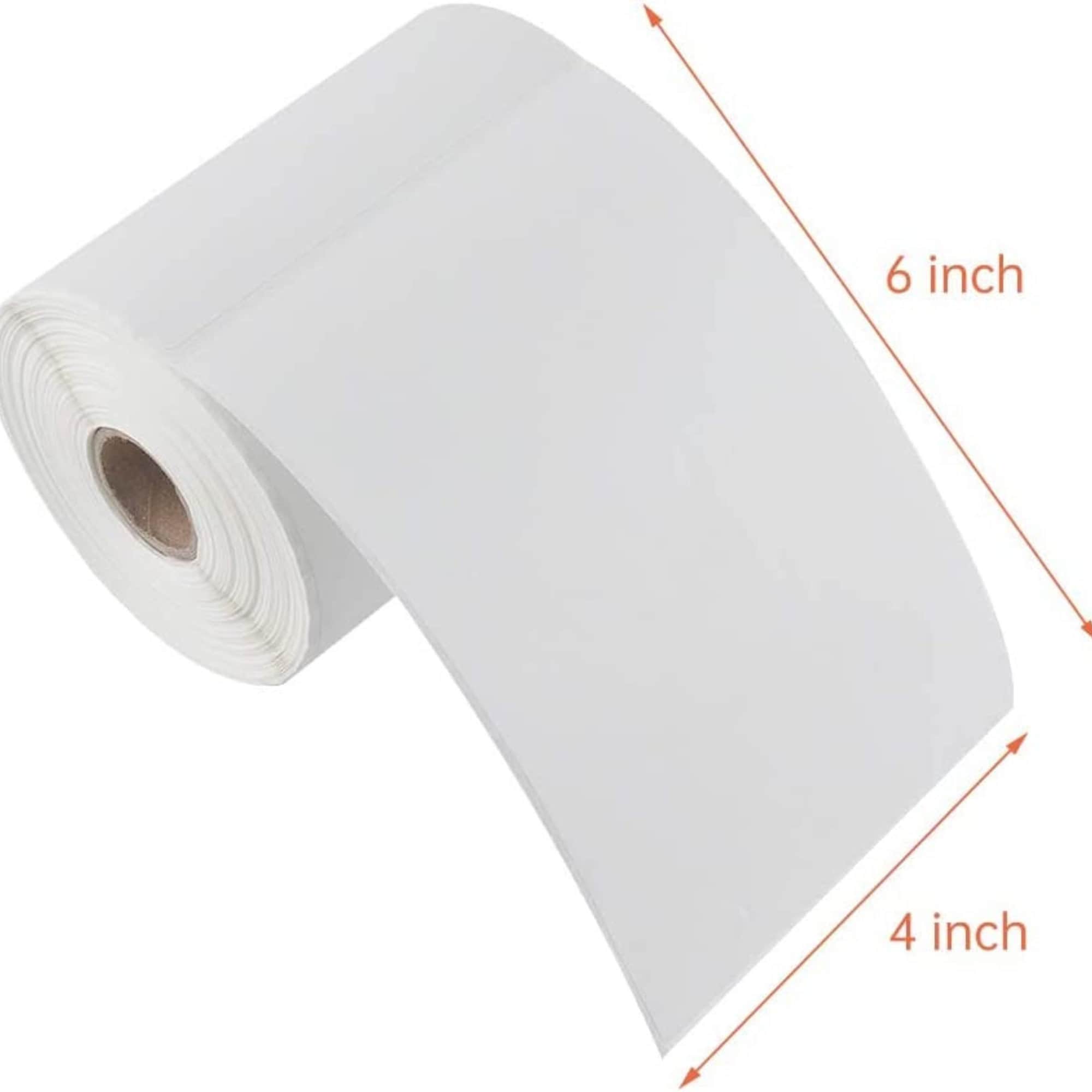 2 Rolls - 4" X 6" Thermal Shipping Label for Small Business, 250 Labels ...