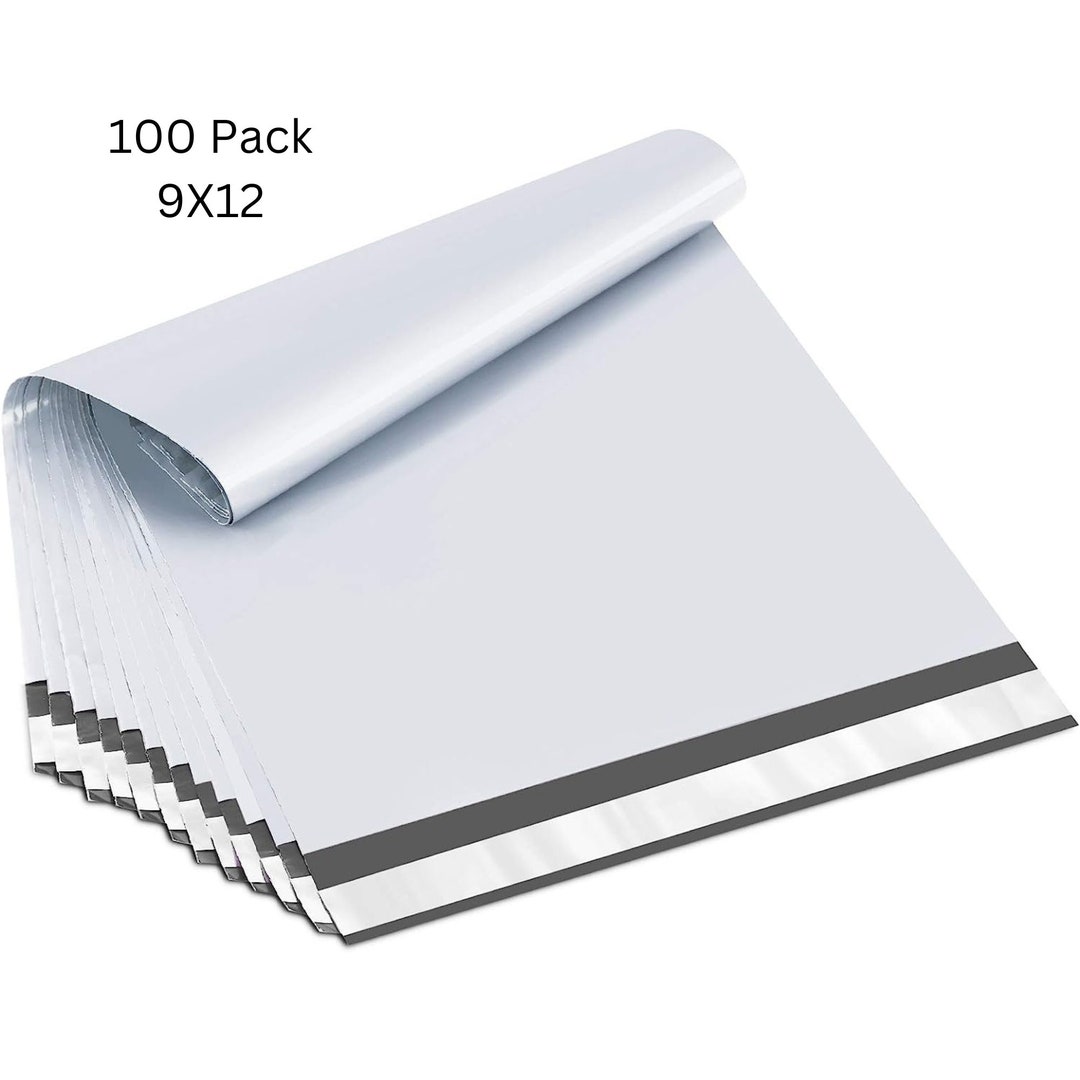 100pack 9X12 Poly Mailers Shipping Bags Envelopes Packaging Premium Bag ...