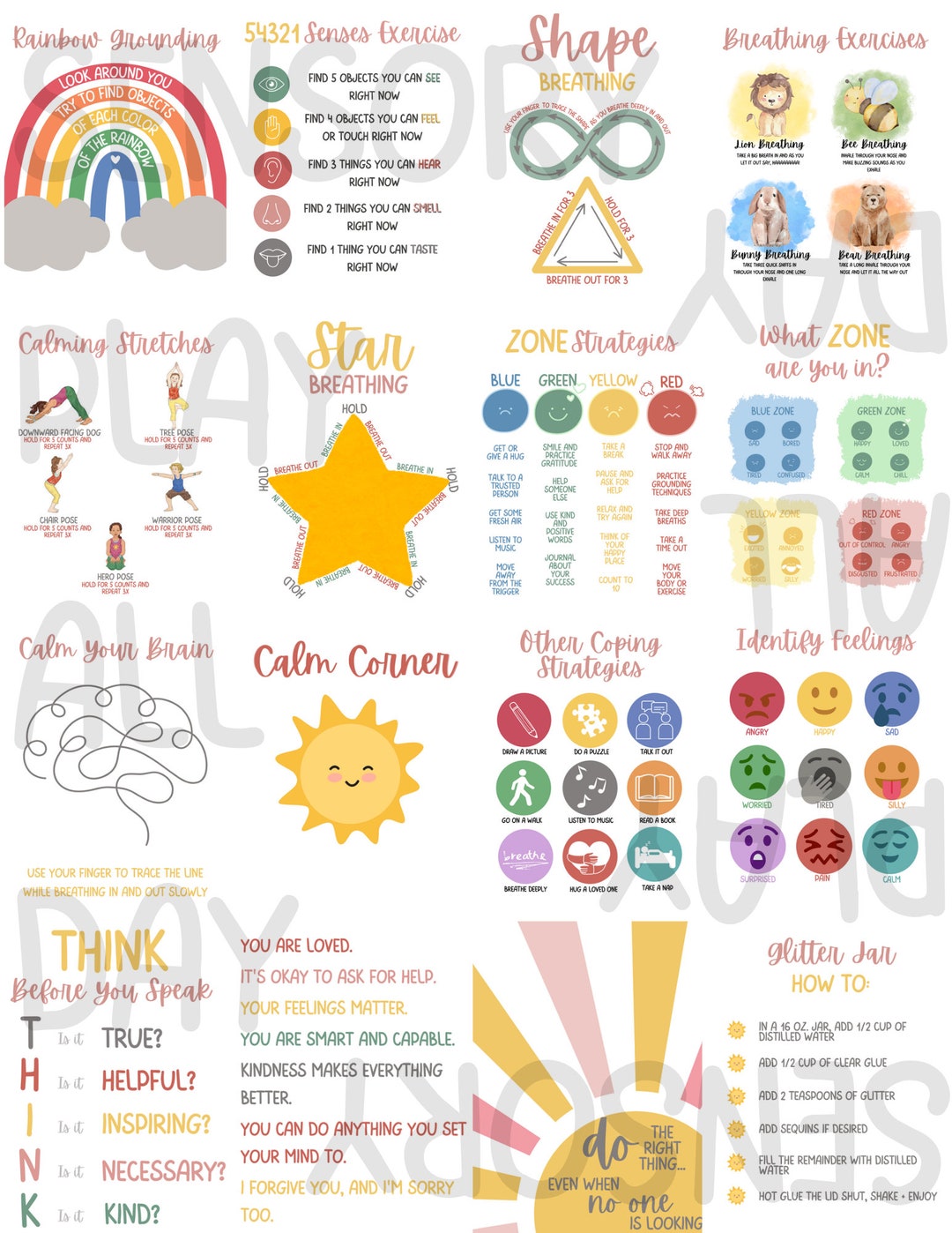 Calm Down Corner Posters, Emotions Poster, Calm Down Corner Printable ...