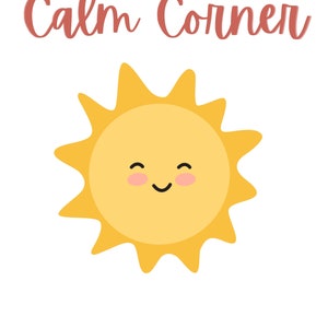 Calm Down Corner Posters, Emotions Poster, Calm Down Corner Printable ...