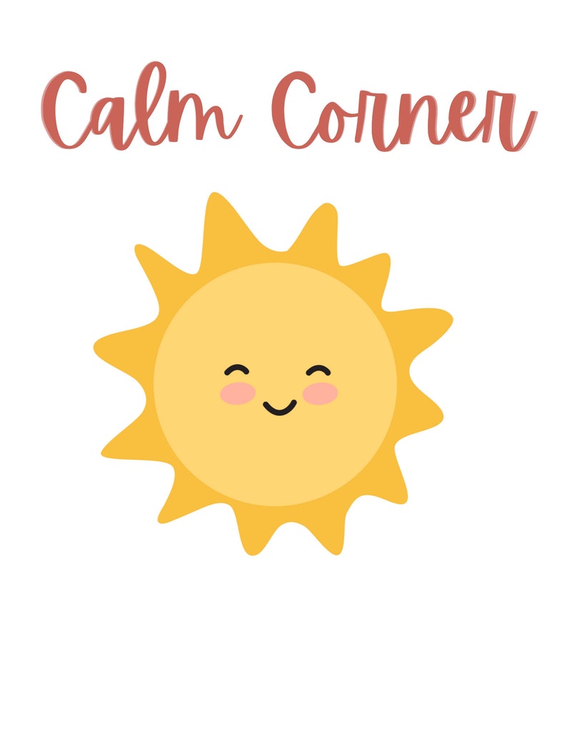 Calm Down Corner Posters, Emotions Poster, Calm Down Corner Printable ...