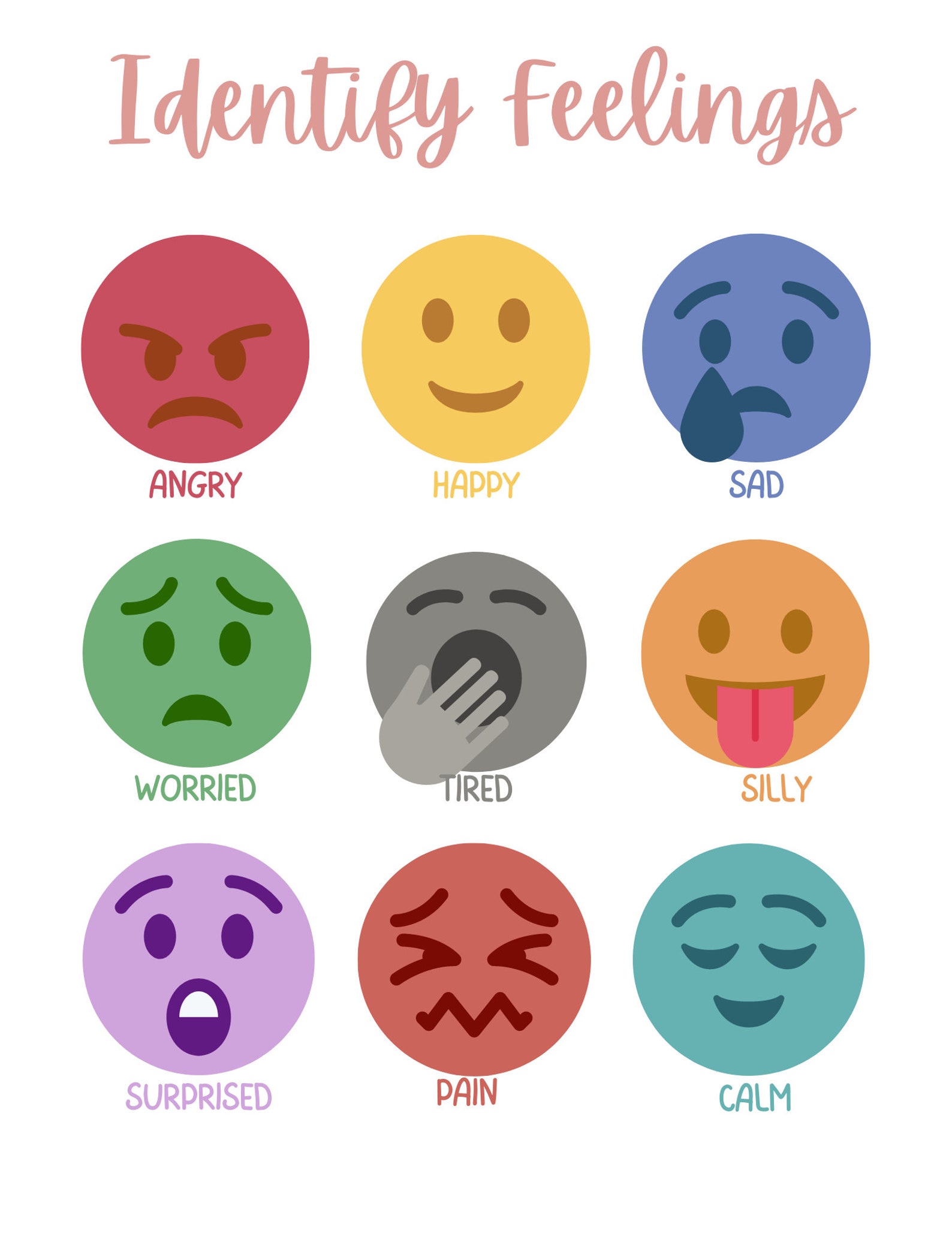 Calm Down Corner Posters, Emotions Poster, Calm Down Corner Printable ...