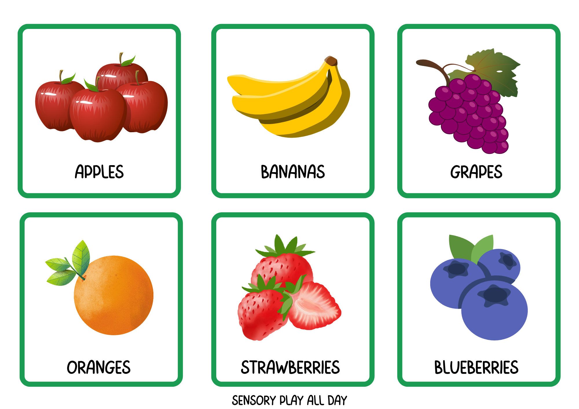 Grocery Store Items Printable - Etsy