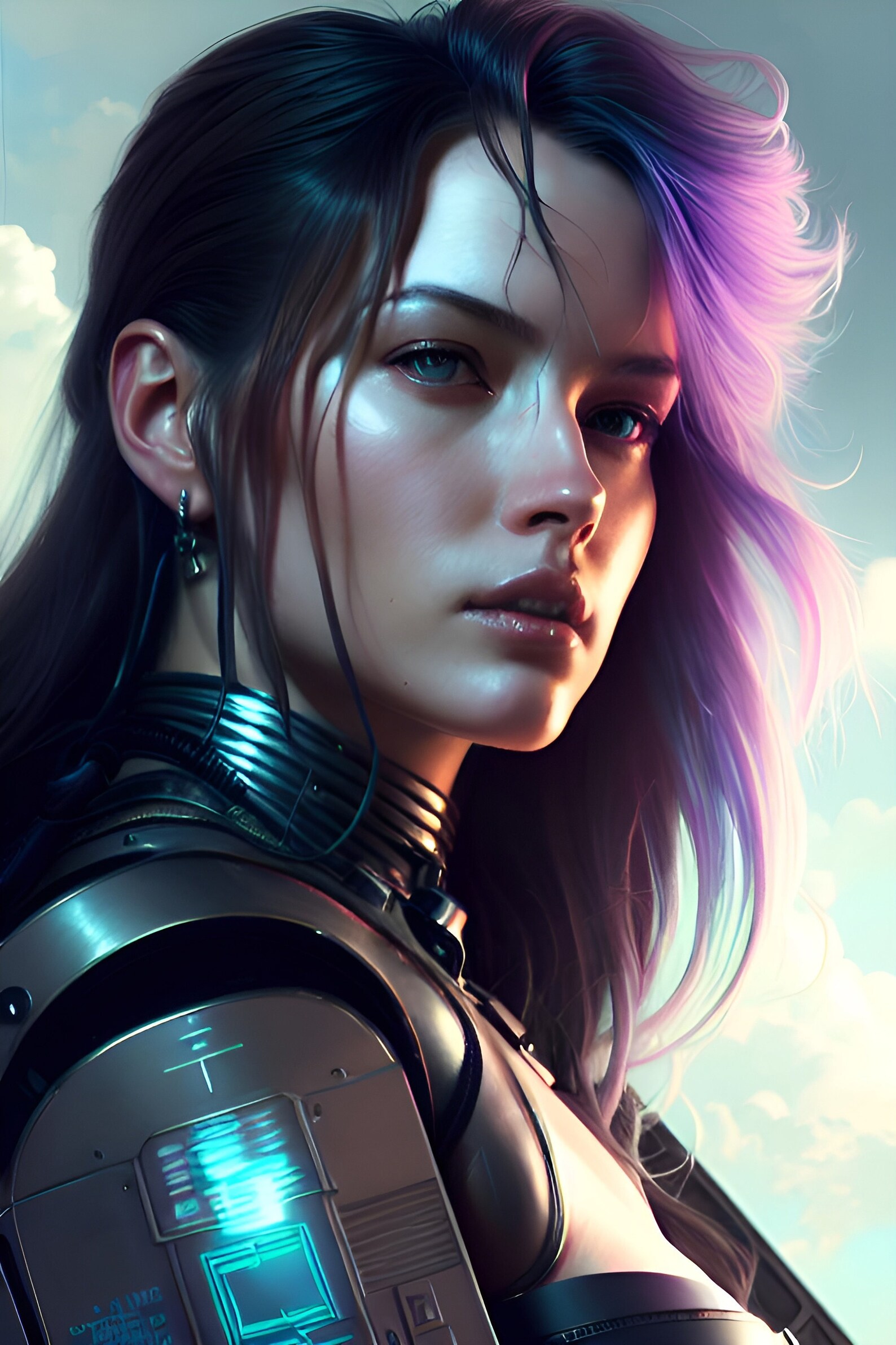 Cyberpunk Model Design - Etsy