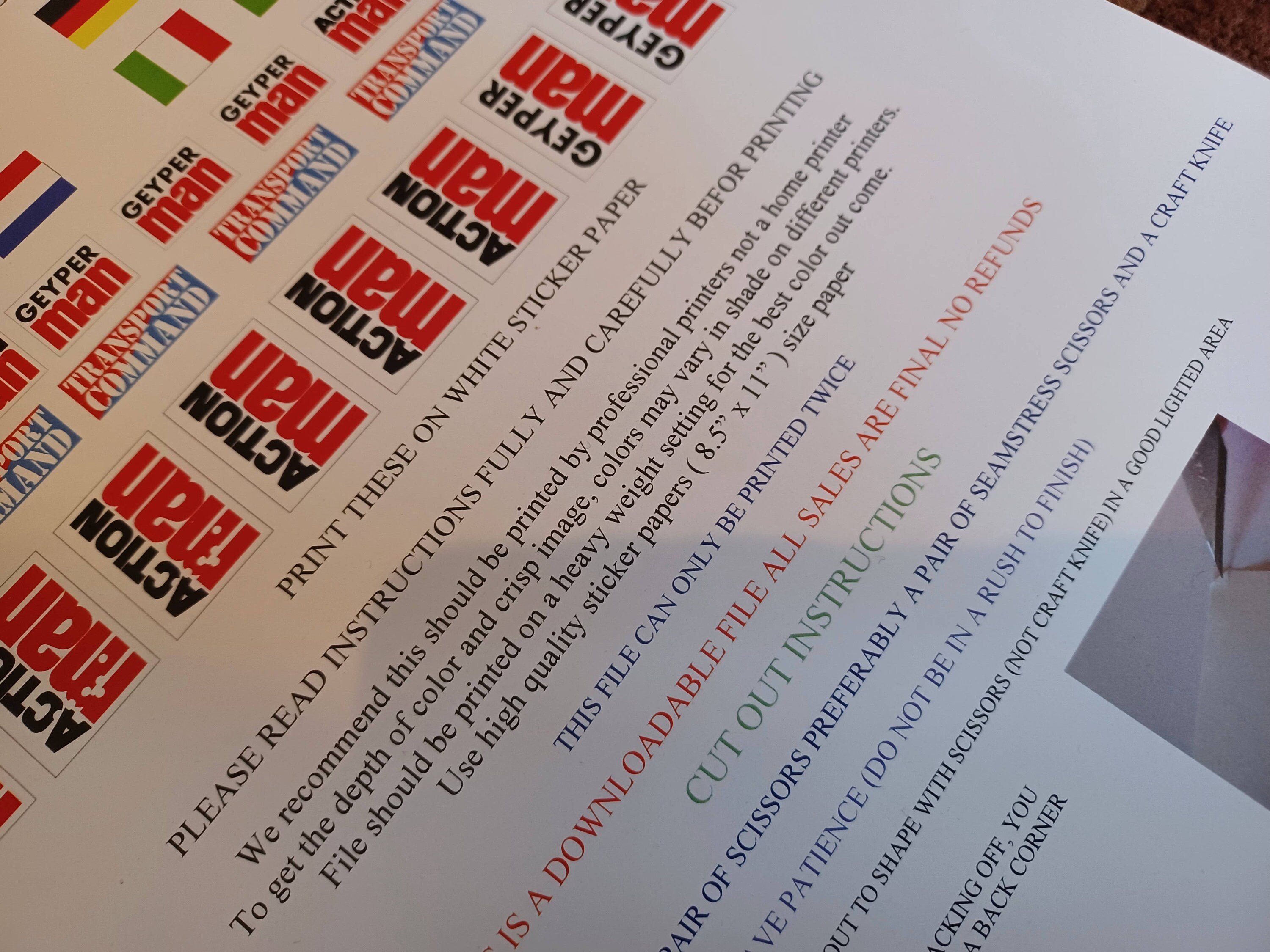 G.I. JOE Adventure Team Decals - Etsy