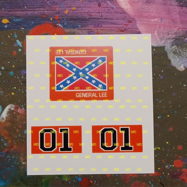 General Lee Stickers - Etsy