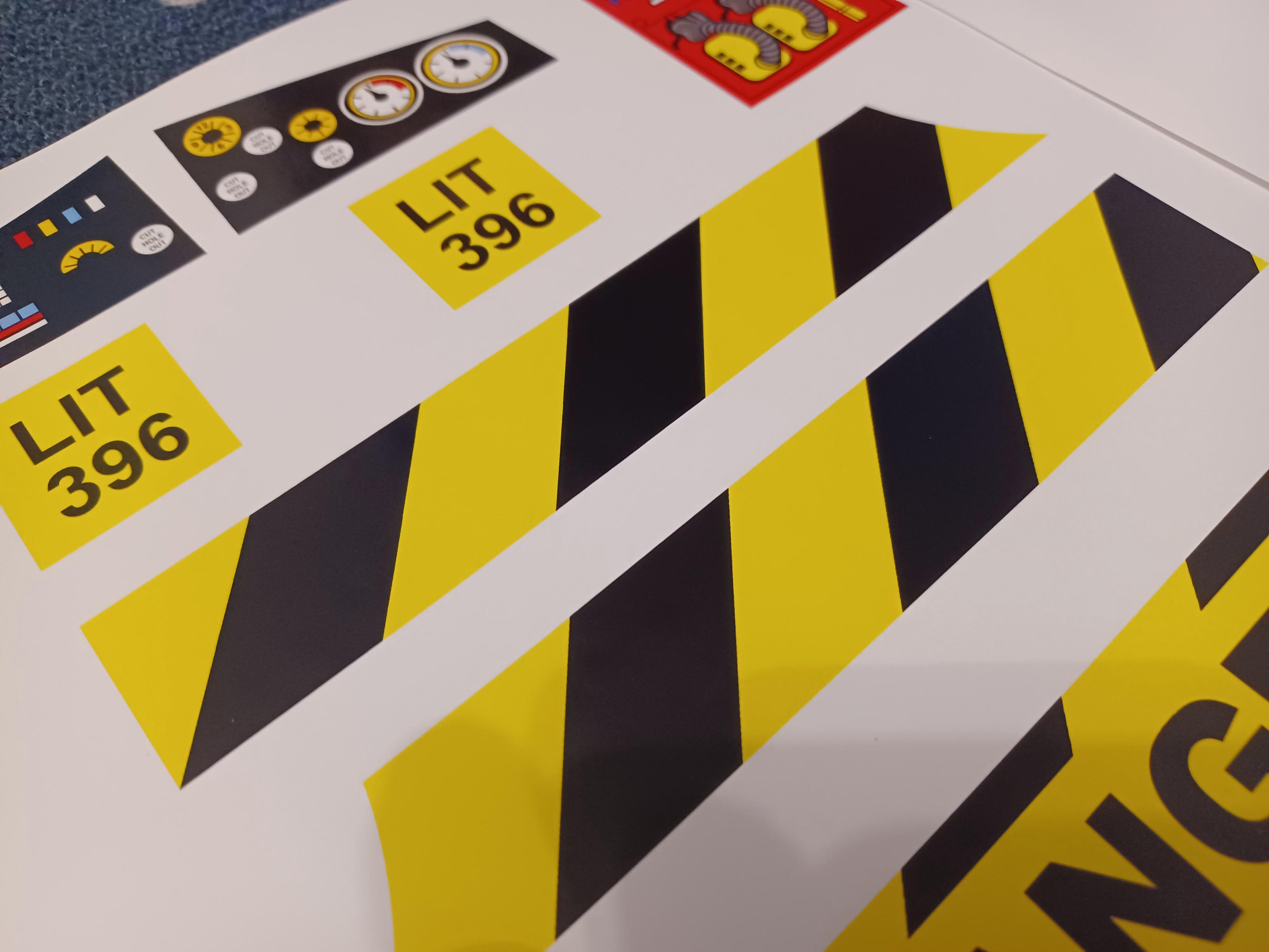 ACTION MAN Fire Tender Decals Downloadable Word Document File - Etsy