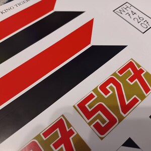 ACTION MAN Tiger Tank Decals - Etsy