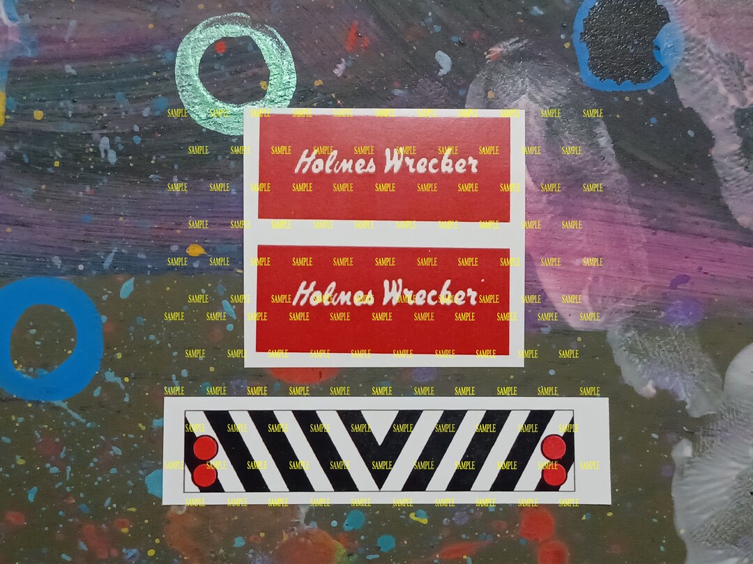 Corgi 1142 Holmes Wrecker Reproduction Stickers & Water Slides - Etsy